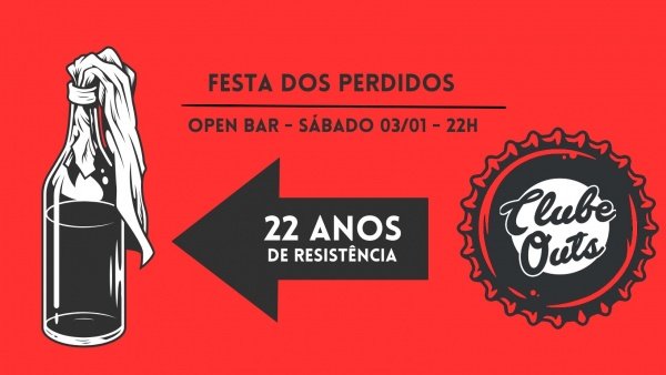 Festa dos Perdidos | OPEN BAR em São Paulo - Sympla