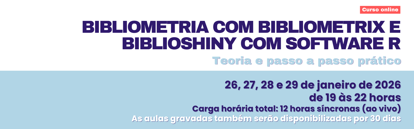 BIBLIOMETRIA COM BIBLIOMETRIX E BIBLIOSHINY COM O SOFTWARE R: Teoria e ...