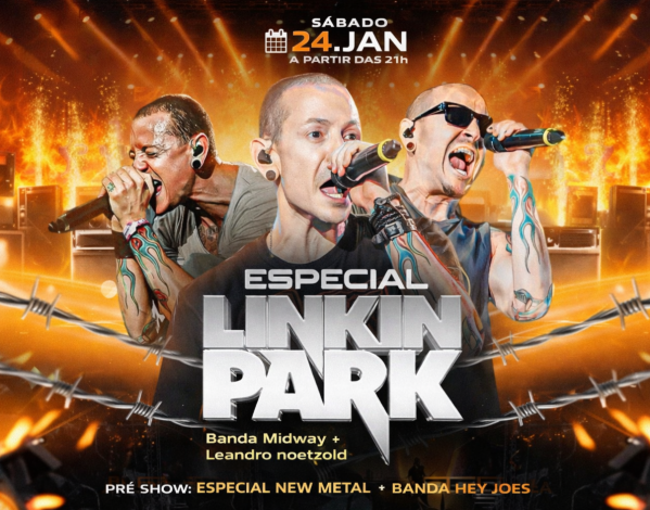 Especial Linkin Park e New Metal em Porto Velho - Sympla