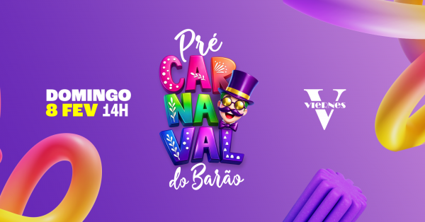 Pré Carnaval do Barão | Viernes Club em Itapetininga - Sympla