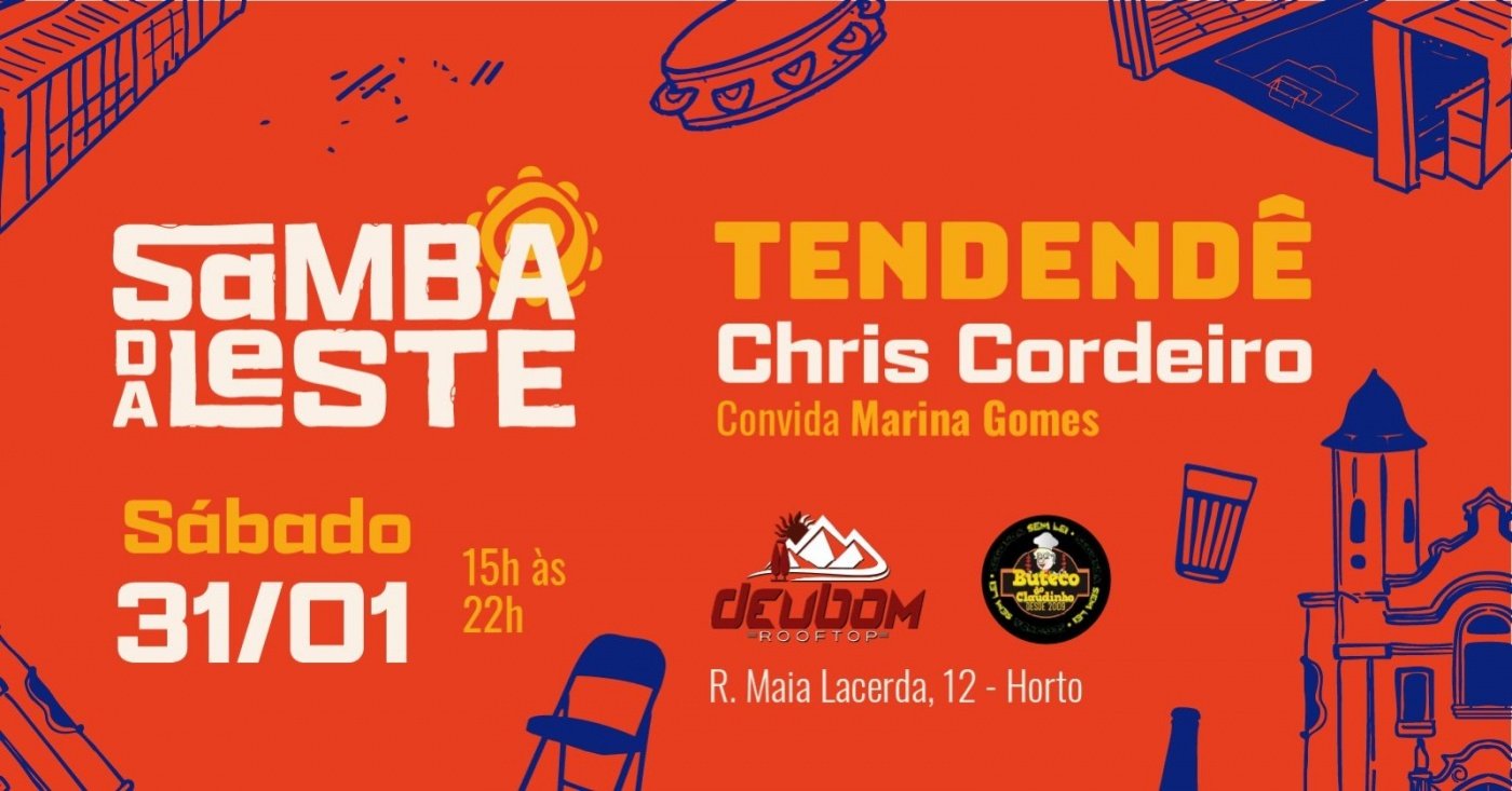 SAMBA DA LESTE em Belo Horizonte - Sympla