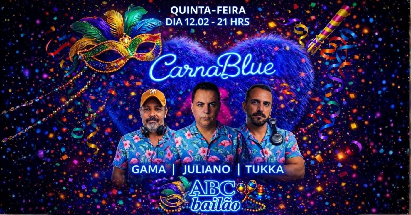 CARNABLUE - 1 Edição do Carnaval do Blue Bar no ABC BAILAO em São Paulo ...