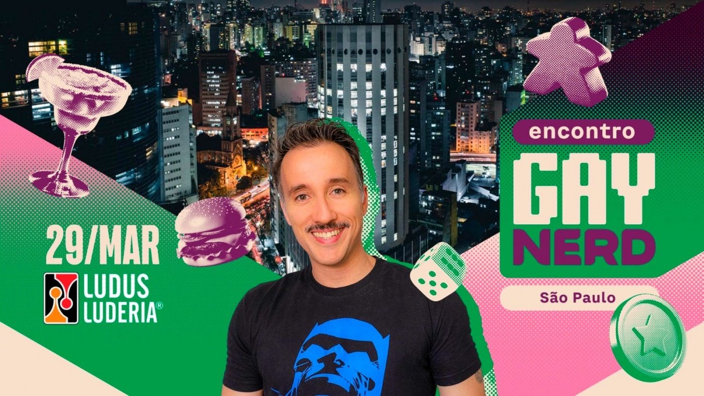 Encontro do Gay Nerd em São Paulo - Março 2026 em São Paulo - Sympla