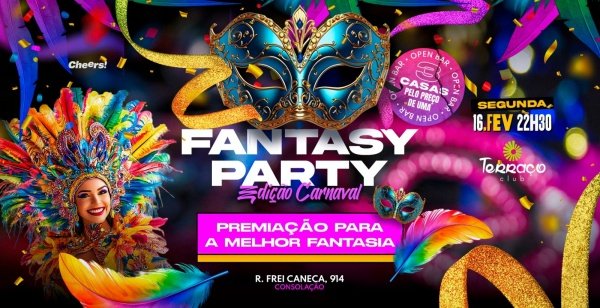 FANTASY PARTY - EDIÇÃO DE CARNAVAL | OPEN BAR & TRIFREIXOTO em São ...
