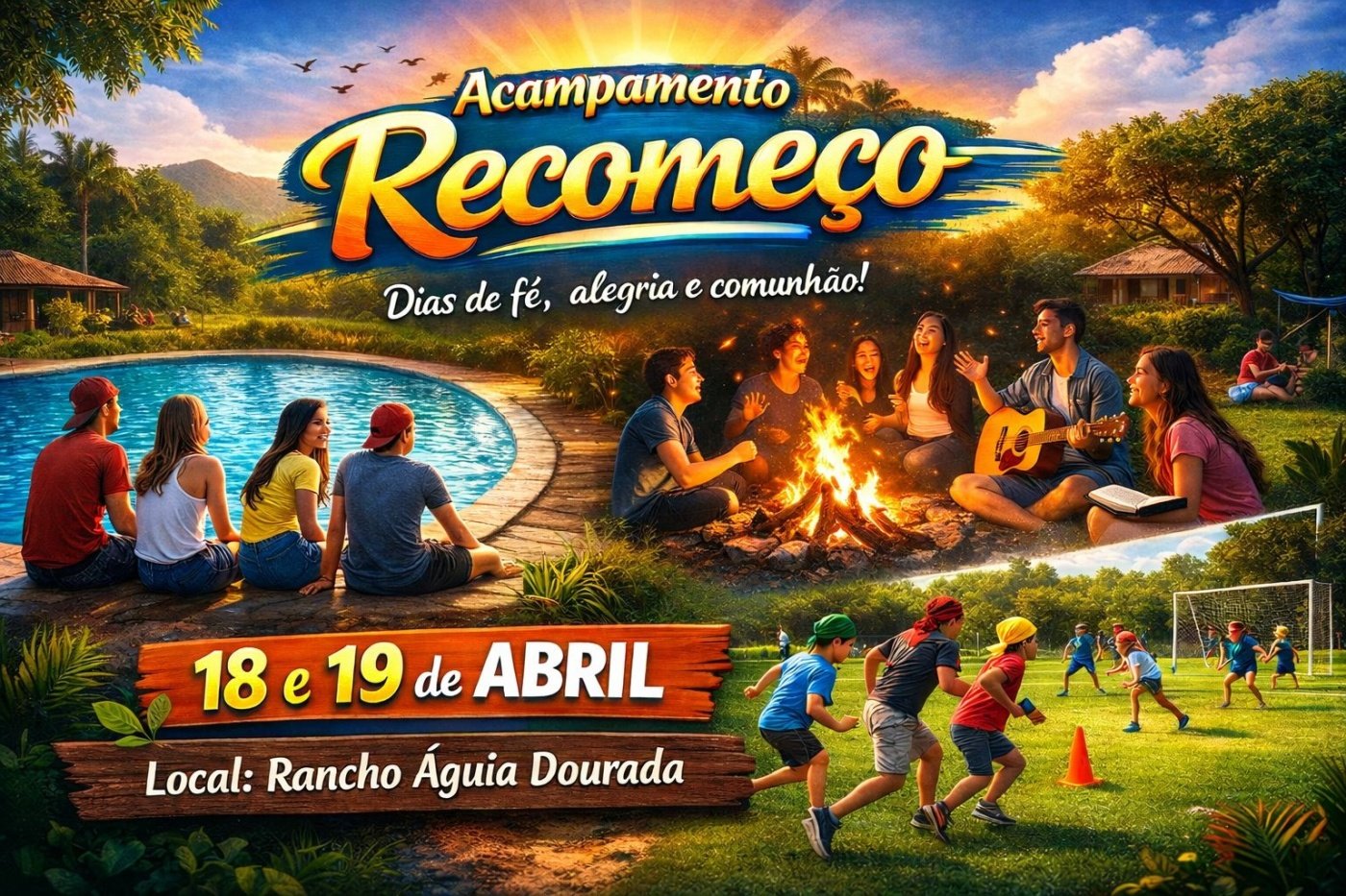 Acampamento Recomeço 2026 em Presidente Prudente - Sympla