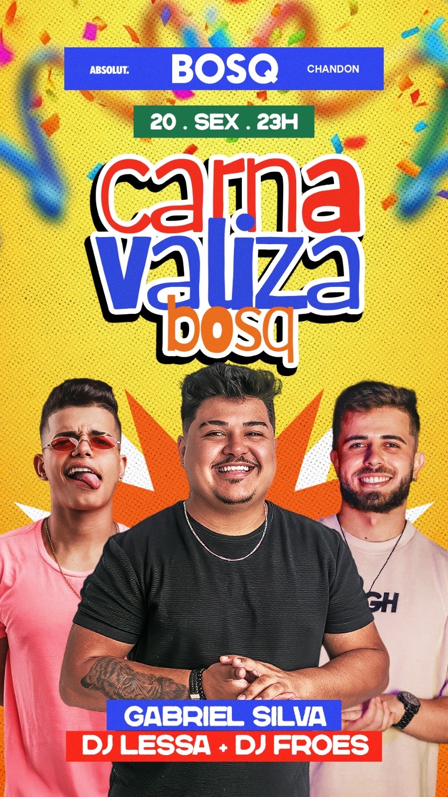 CARNAVALIZA BOSQ em Montes Claros - Sympla