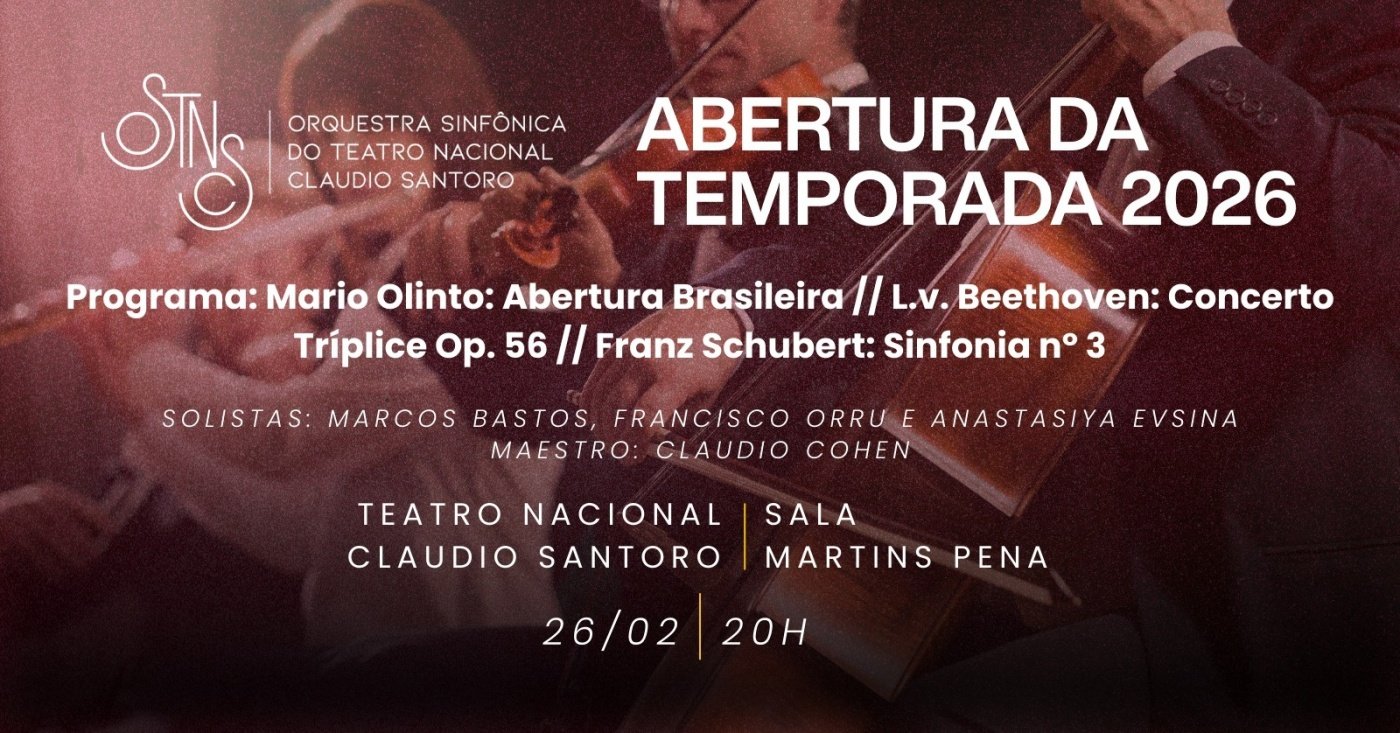 Orquestra Sinfônica do Teatro Nacional Claudio Santoro | Concerto de ...