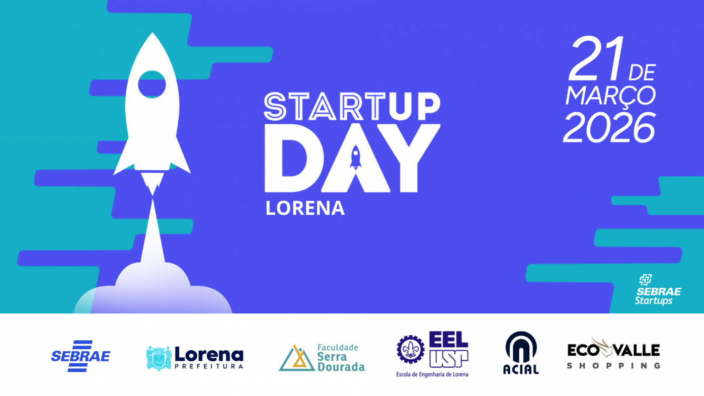 Startup Day 2026 - Lorena em Lorena - Sympla