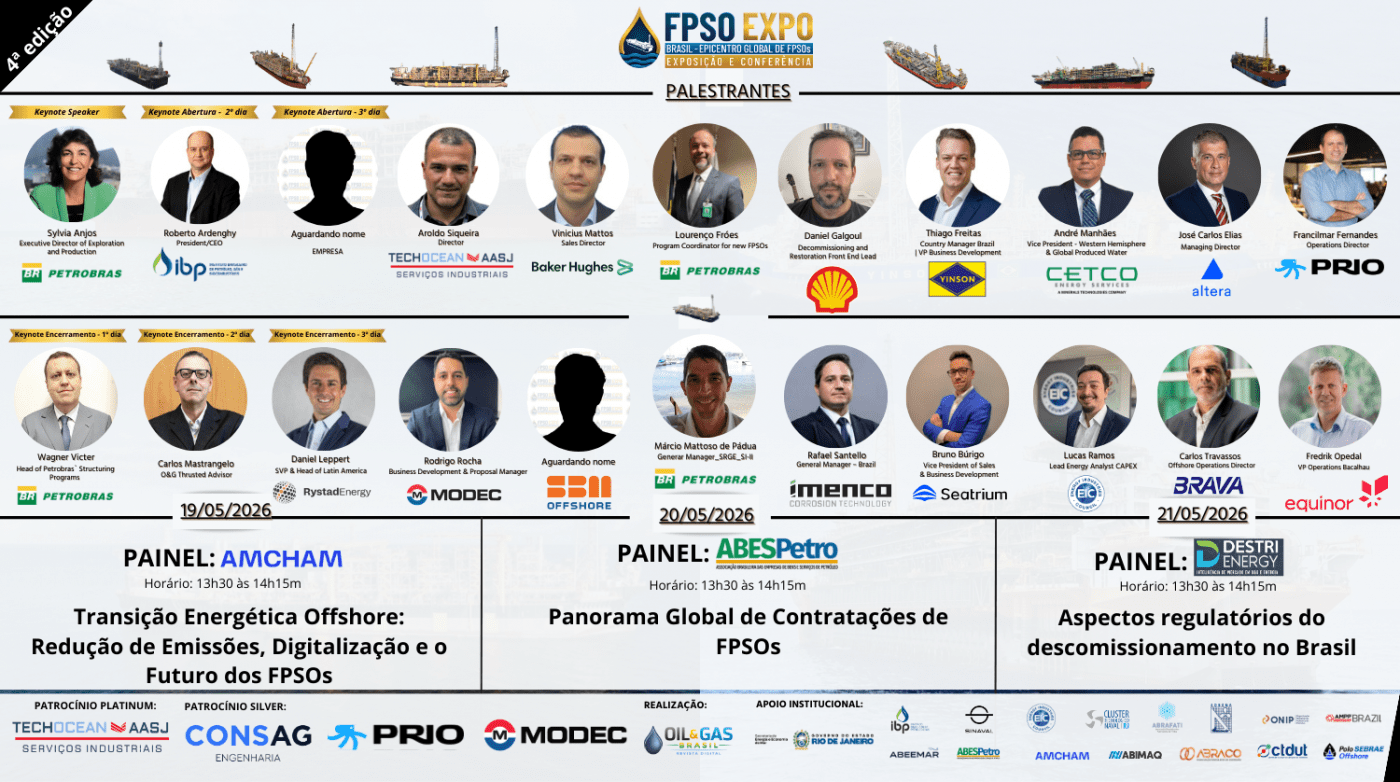 FPSO EXPO: Brasil - Epicentro Global de FPSOs - Conferência em Rio de ...