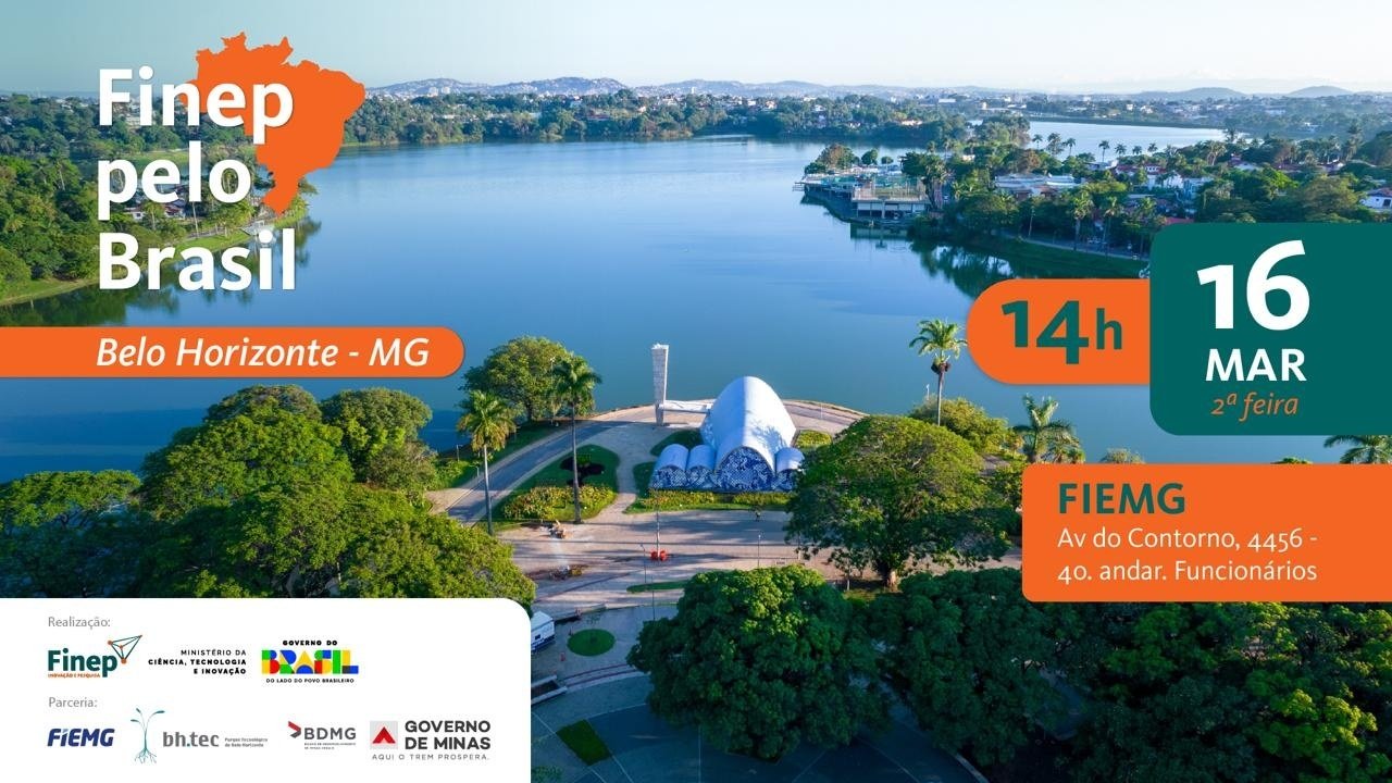 FINEP pelo Brasil em Belo Horizonte - Sympla