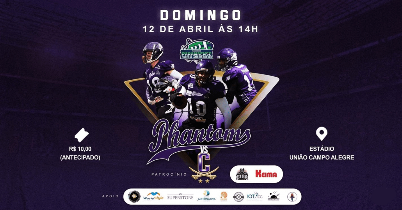 Ponta Grossa Phantoms x Calvary Cavaliers - Paranaense Futebol ...