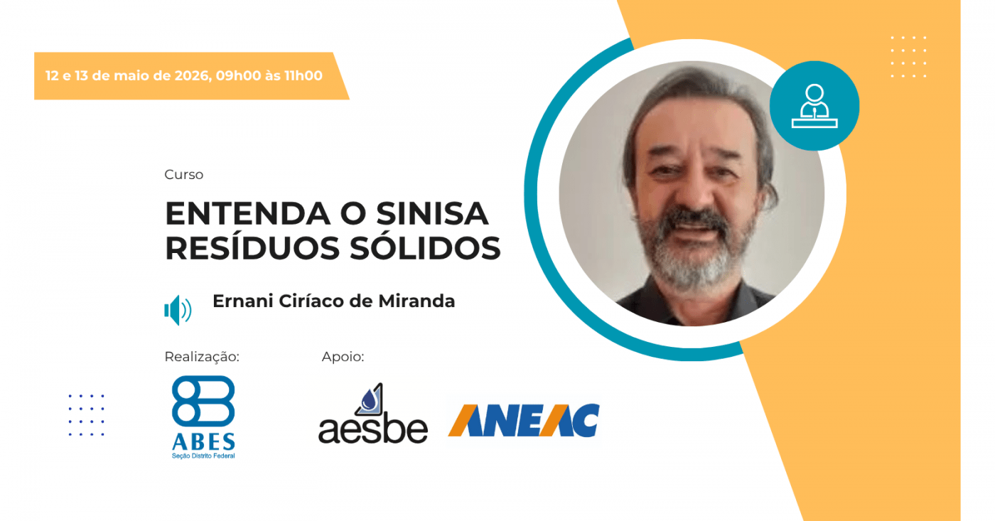 Entenda o SINISA Resíduos Sólidos - online - Sympla