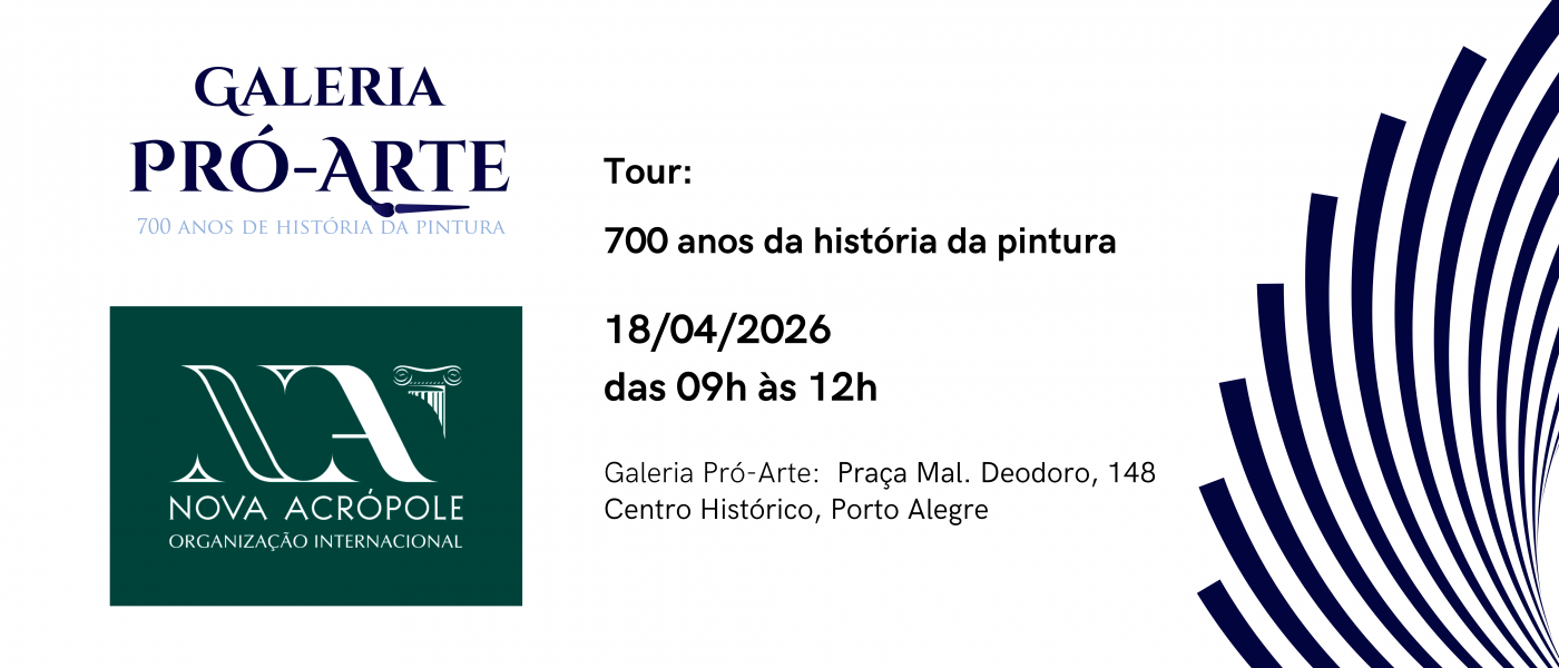 Tour guiado por 700 anos da história da Arte - Galeria Pró Arte e Nova ...
