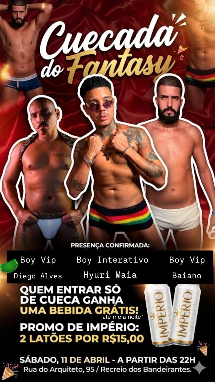 FANTASY CUECADA em Rio de Janeiro - Sympla