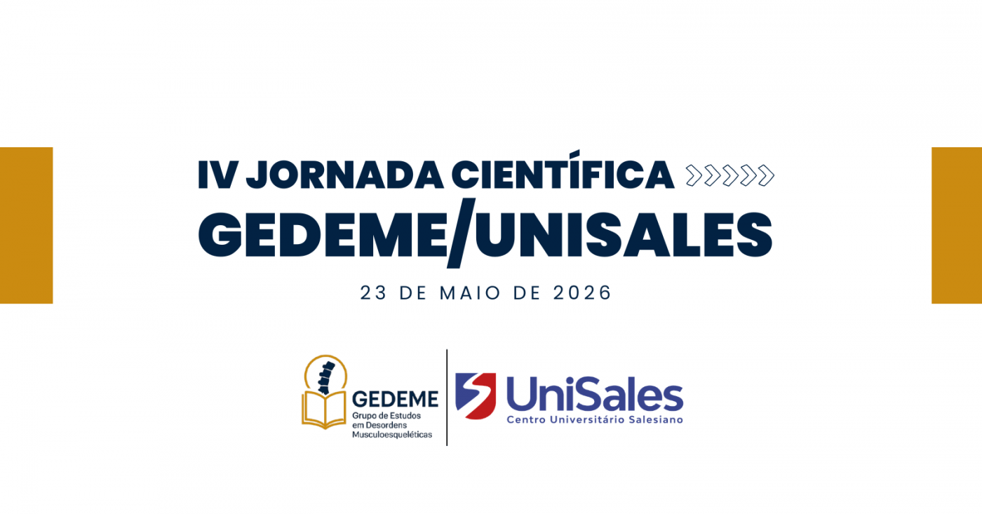 IV JORNADA GEDEME/UNISALES em Vitória - Sympla