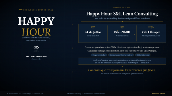 Happy Hour S L Lean Consulting Networking Com Propósito Em São Paulo