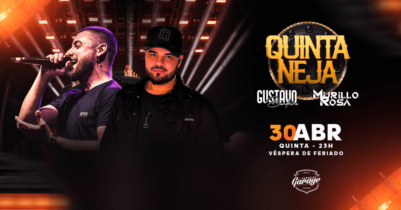 QUINTANEJA MURILO ROSA E GUSTAVO BANDEIRA em Teresópolis - Sympla