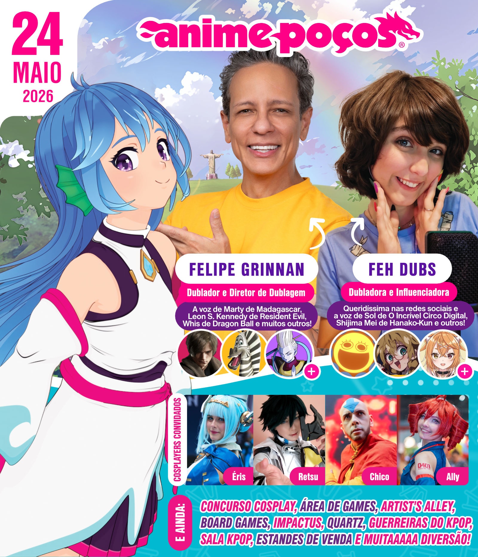 Anime Poços 2026 em Poços de Caldas - Sympla