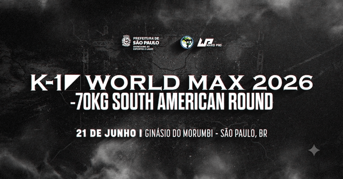K-1 World Max 2026 - South American Round em São Paulo - Sympla