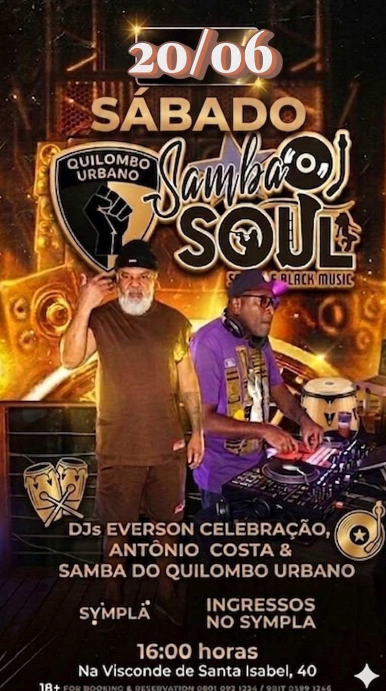 Samba Soul em Rio de Janeiro - Sympla