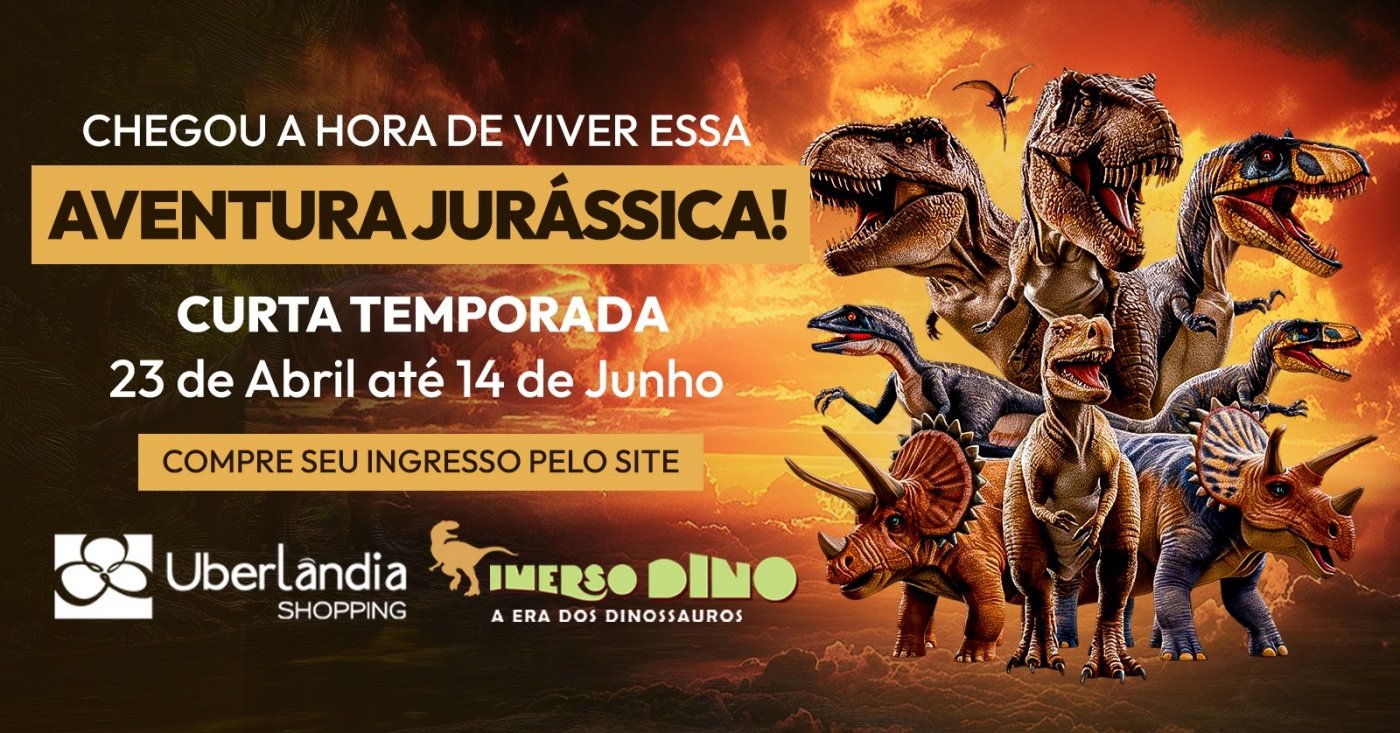 IMERSO DINO UBERLÂNDIA (02) em Uberlândia - Sympla