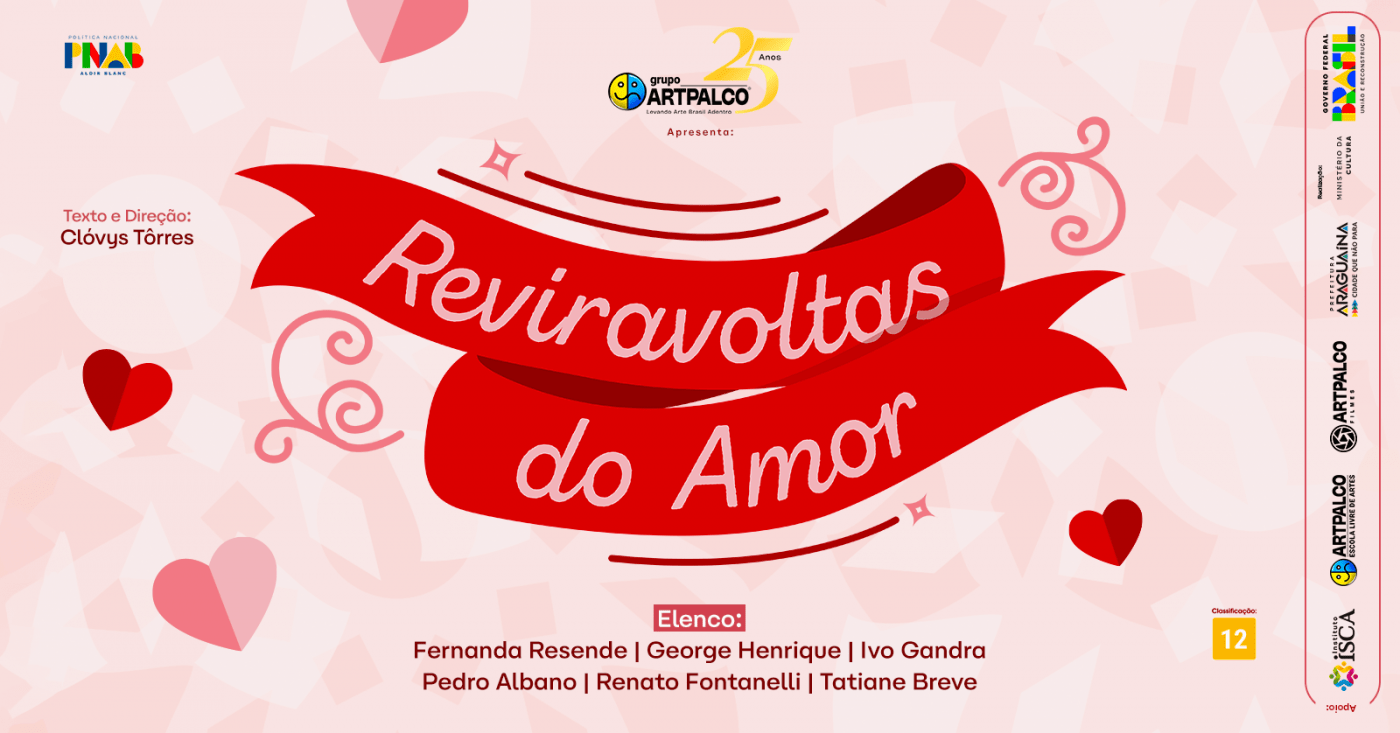 Reviravoltas do Amor em Araguaína - Sympla