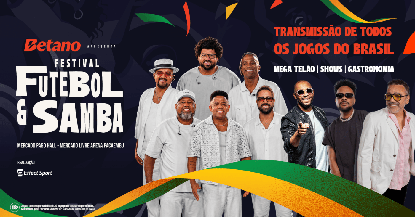 Festival Futebol & Samba em São Paulo - Sympla